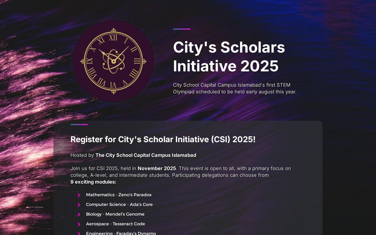 CSI 2025